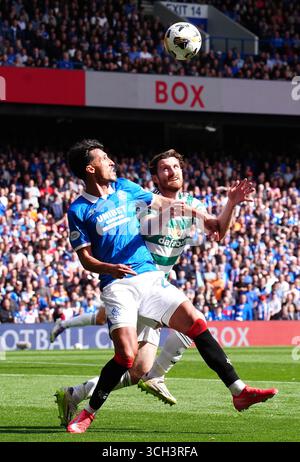 Rangers' Bojan Miovski during the William Hill Premiership match at ...