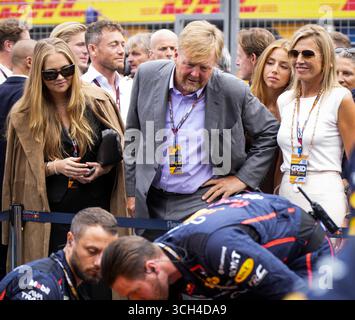 ZANDVOORT - Princess Amalia and Queen Maxima during the F1 Grand Prix ...