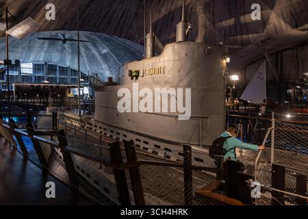 Conning tower or turret of EML Lembit Kalev-class submarine in Seaplane ...