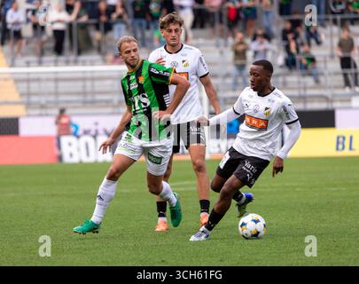 Gothenburg, Sweden. 31st Aug 2025. Moment in second half of match ...