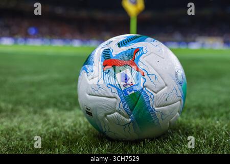 Orbita Puma Official Serie A matchball seen during Serie A 2025/26 ...