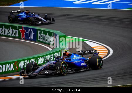 #55 Carlos Sainz (ESP) of Williams Racing driving the Williams FW47 on track during the FP1 of ...