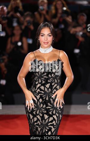 Georgina Rodriguez attends the Venice Film Festival 2025 Red Carpet ...