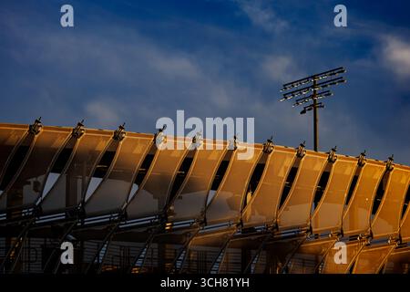 General view outside the stadium during the Premier League football ...