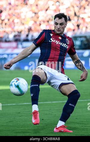 Nadir Zortea of Bologna FC during the Uefa Europa League 2025/26 season ...