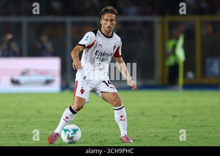 Luka Modric of AC Milan in action during the Serie A Enilive match ...