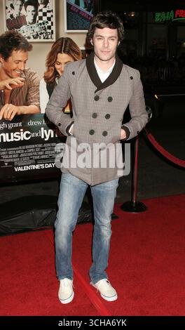 Adam Brody. 7 February 2007 - Hollywood, California. "Music and Lyrics ...