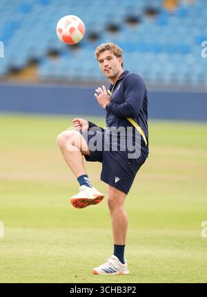 South Africa's Wiaan Mulder during the LV= Insurance Test match England ...