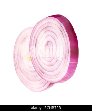 Onion and onion slices on the background in view Stock Photo - Alamy