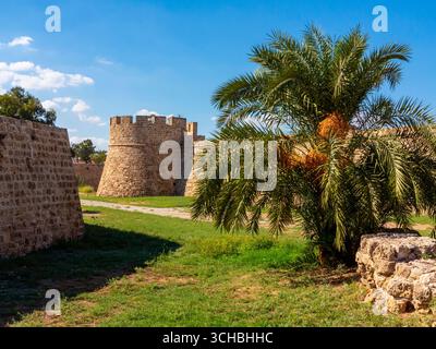 Exterior of the Othello Castle in the Walled City of Famagusta in the ...