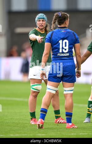 Women’s Rugby World Cup South Africa vs France match at Franklin ...