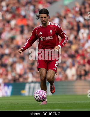 Dominik Szoboszlai of Liverpool during the Premier League match between ...