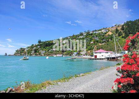 Moncks Bay, Christchurch, Canterbury Region, South Island, New Zealand ...