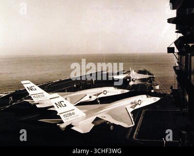RA-5C of RVAH-6 is launched from USS Ranger (CVA-61) in 1968 Stock ...
