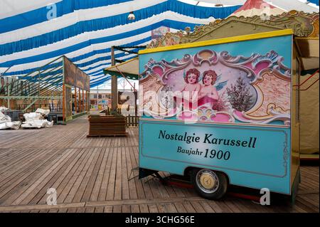 Muenchen, 190. Muenchner Oktoberfest, Wiesn Einzug, Prachtgespann ...