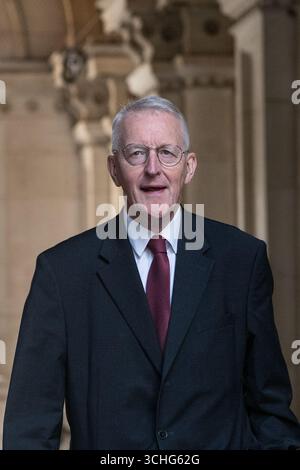 Northern Ireland Secretary Hilary Benn arrives for a Cabinet meeting in ...