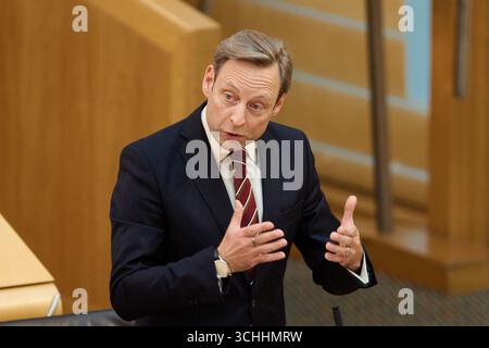 Edinburgh Scotland, UK 02 September 2025. First Minister John Swinney ...