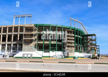 Elche, Alicante, Spain- September 2, 2025: Redevelopment works at Elche ...