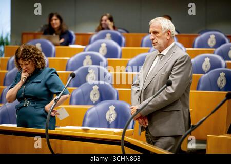 THE HAGUE – Harm Holman of NSC during the last plenary session of the ...