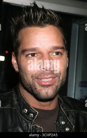 Ricky Martin at FYE in New York to sign copies of his CD, "Ricky Martin ...