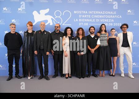Motaz Malhees and Saja Kilani attend the "La Voz De Hind" premiere at ...