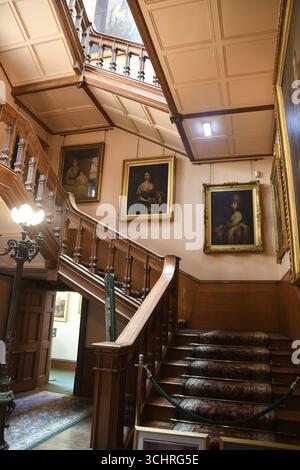 Shuttleworth House. The Mansion at Shuttleworth during the Festival of ...