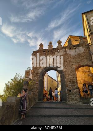 Agropoli beach on the Cilentan coast, Italy Stock Photo - Alamy