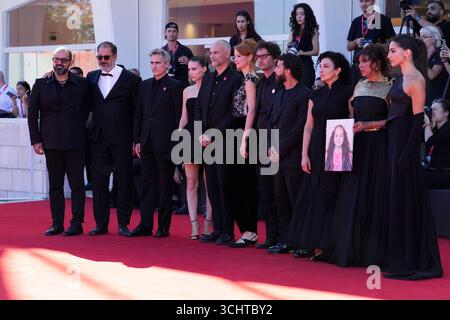 Clara Khoury attends the red carpet for the 2026 EE BAFTA Film Awards ...