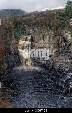 High Force Teesdale England Englands biggest waterfall on the River ...