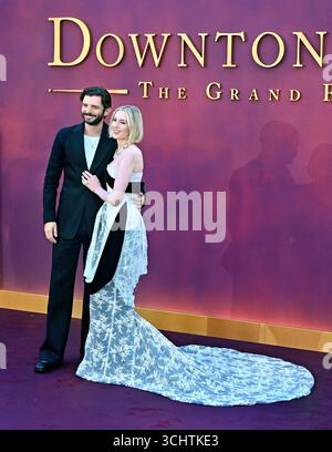 Michael Fox and Laura Carmichael at the "Downton Abbey: The Grand ...