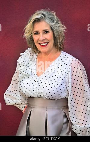 Phyllis Logan at the "Downton Abbey: The Grand Finale" world premiere ...