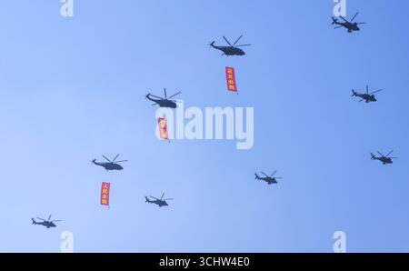 China's military on parade on 3 September 2025 in Beijing, China. The ...