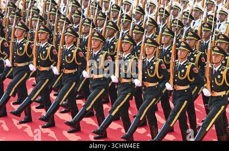 China's military on parade on 3 September 2025 in Beijing, China. The ...