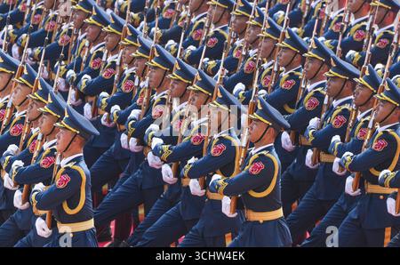 China's military on parade on 3 September 2025 in Beijing, China. The ...