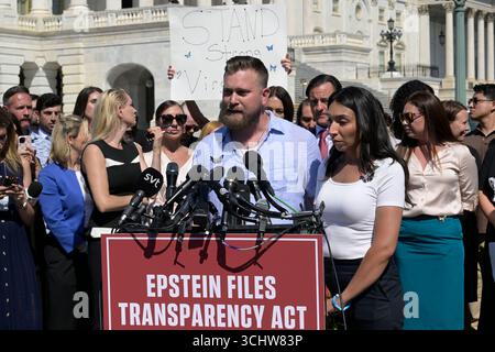 Virginia Giuffre’s brother Sky Roberts speaks about Epstein Files ...