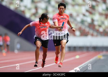 (L-R) Kenki Imaizumi, Abbygail Fuka Ido, Takuho Yoshizu, Nanako ...