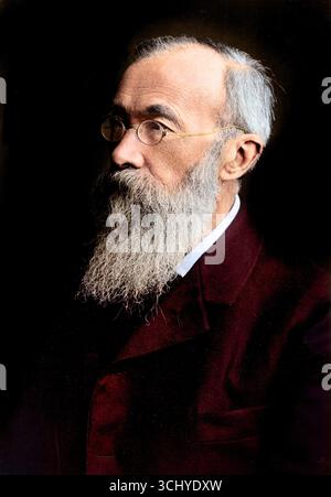 Portrait of German psychologist Wilhelm Wundt (1832-1920 Stock Photo ...