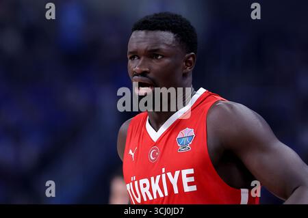Turkey's Adem Bona during FIBA Eurobasket 2025 round of 8 basketball ...