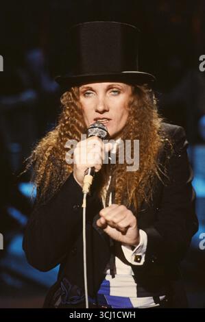Canadian singer Diane Dufresne circa 1980 Stock Photo - Alamy