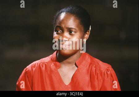 Portrait of singer Barbara Hendricks, circa 1985 Stock Photo - Alamy