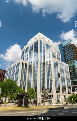 Euroclear Group Head Office in Brussels. Headquarters Building Stock ...