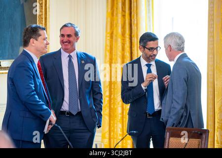 Domestic Policy Council Director Vince Haley speaks during a Make ...