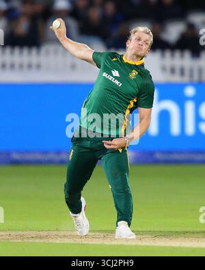 Corbin Bosch Of South Africa during the IDFC First Bank Test Day 2 ...