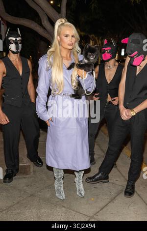 Los Angeles, USA. 8, September, 2025. Pictured left to right, Joshua ...