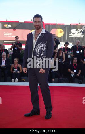 Turkish actor Can Yaman attends the "El Turco" premiere at Cine Palacio ...