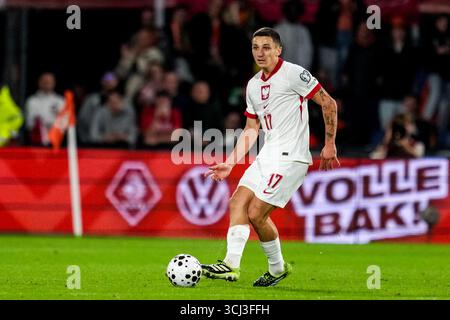 Bartosz Slisz of Poland with the ball during the FIFA World Cup 2026 ...