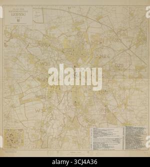 Leipzig Map, Leipzig Art, Leipzig Stadtplan, Leipzig Plan, Map of ...
