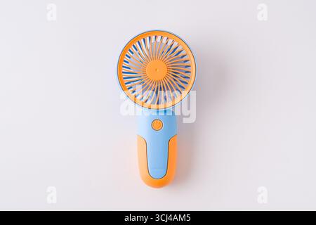 portable small fan USB isolated on white background Stock Photo - Alamy
