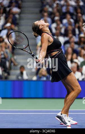 New York, United States. 04th May, 2026. Racquel Chevremont departs the ...
