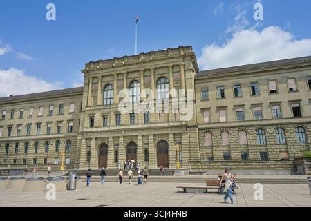 Polyterrasse, Main Building, Swiss Federal Institute of Technology ETH ...